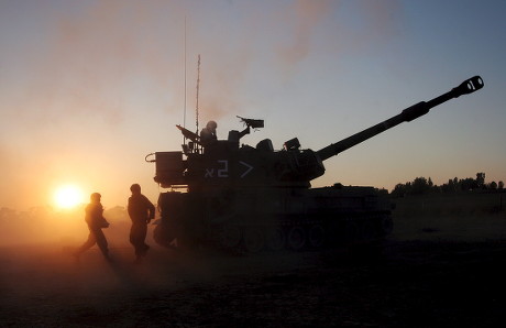 Israeli Artillery Fires 155mm Shell Seen Editorial Stock Photo - Stock ...