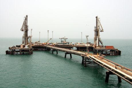 Khawr Al Amaya Oil Terminal Kaaot Editorial Stock Photo - Stock Image ...
