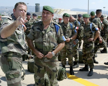 Two French Soldiers Second Regiment Legion Editorial Stock Photo ...