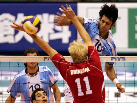 Alejandro Spajic R Argentina Spikes Ball Editorial Stock Photo - Stock ...