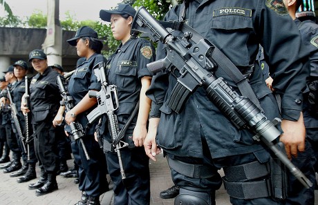 Filipino Members Special Weapons Tactics Swat Editorial Stock Photo ...