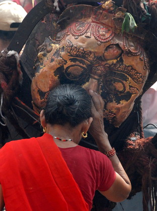 Devotees Worships Rato Machindranath Rain God Editorial Stock Photo ...