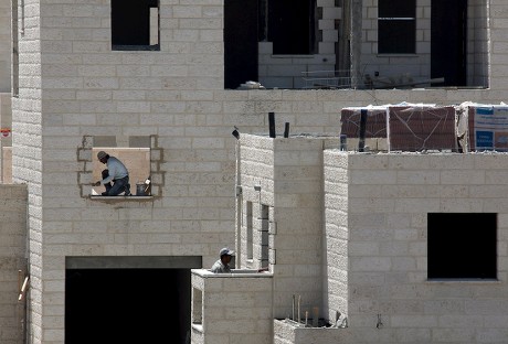 Palestinian Window Frame Another On Terrace Editorial Stock Photo ...