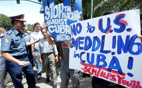 Filipino Activists Hold Protest Placards Front Editorial Stock Photo ...