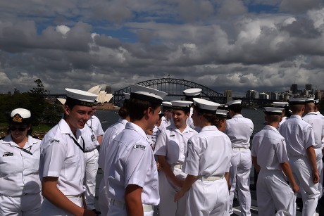 Australian Naval Cadets Crew Onboard Hmas Editorial Stock Photo - Stock ...
