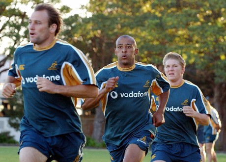 Wallabies Squad Scrum Halves Chris Whitaker Editorial Stock Photo ...