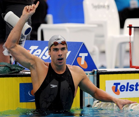 Australian Eamon Sullivan Reacts After Winning Editorial Stock Photo ...