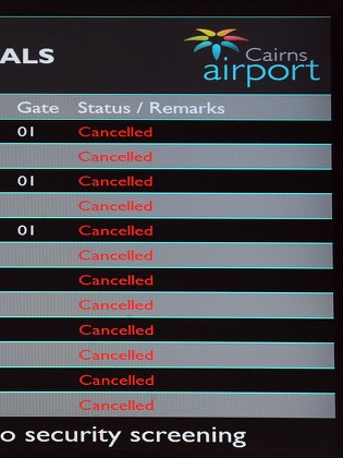 Flight Announcement Display Shows All Flights Editorial Stock Photo ...