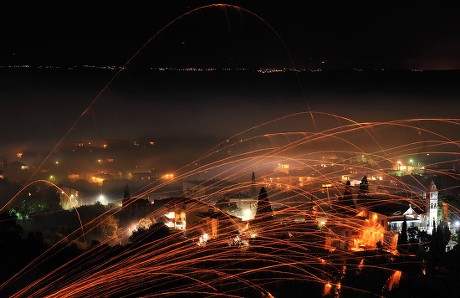 Greece Feature Package Chios Rocket War - Apr 2010 Stockbilder ...