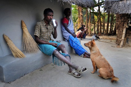 Rat Hunter Ram Soren His Wife Editorial Stock Photo - Stock Image ...