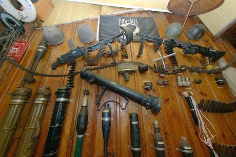 Weapons Bombs Display Display Xam Neua Editorial Stock Photo - Stock ...