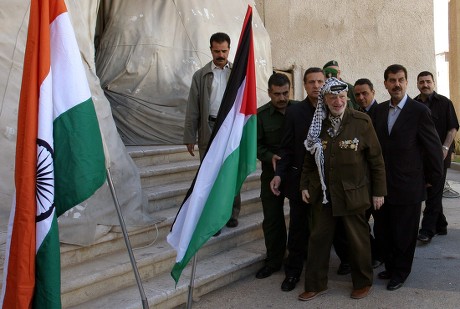 Palestinian Leader Yasser Arafat After His Editorial Stock Photo ...