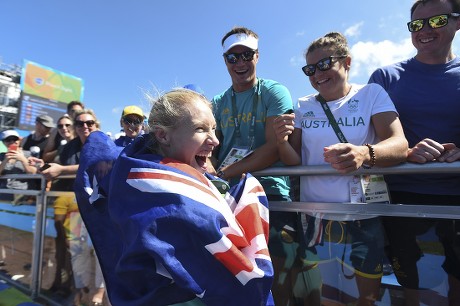 Kim Brennan Australia Celebrates After Winning Editorial Stock Photo ...