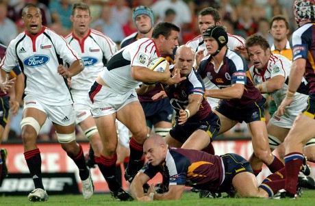 Canterbury Crusaders Aaron Mauger During Second Editorial Stock Photo ...