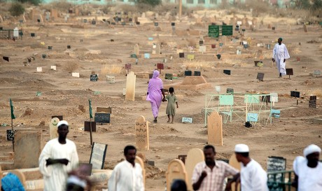 People Walk Through Cemetery Reach Tomb Editorial Stock Photo - Stock ...