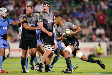 Jimmy Tupou R Crusaders Looks Pass Editorial Stock Photo - Stock Image ...
