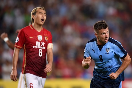 Milos Dimitrijevic R Sydney Celebrates After Editorial Stock Photo ...