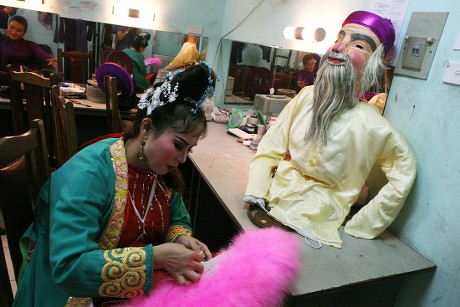 Actress Tran Thi Khim Prepares Before Editorial Stock Photo - Stock ...