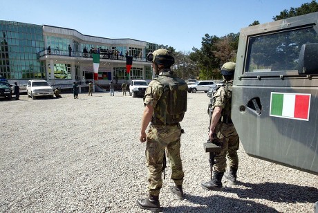 Italian Soldiers Natos International Security Assistance Editorial ...