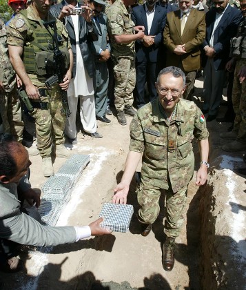 Italian Brigade General Alessandro Veltri Commander Editorial Stock ...