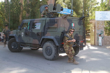 Italian Soldiers Natos International Security Assistance Editorial ...