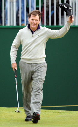 Tom Watson Us Raises His Hat Editorial Stock Photo - Stock Image ...