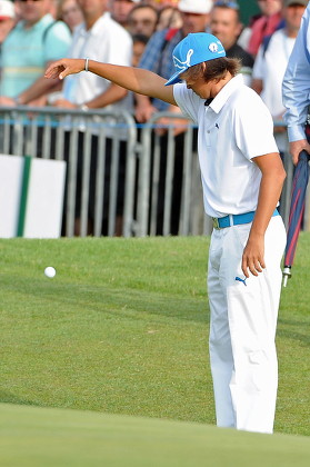 Rickie Fowler Usa Drops Ball On Editorial Stock Photo - Stock Image ...