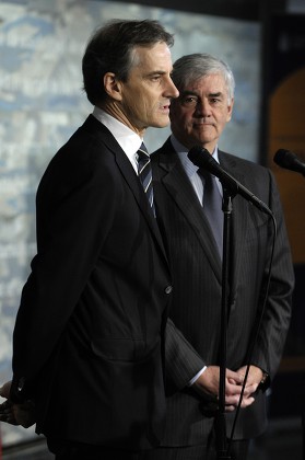 Before Start Their Bilateral Meeting During Editorial Stock Photo ...