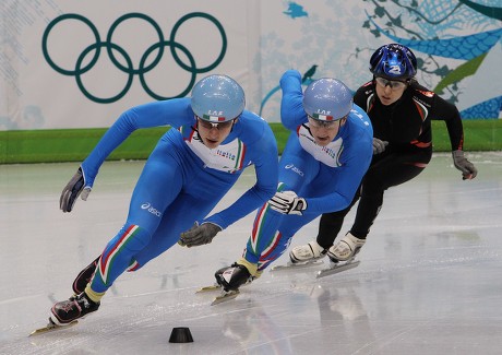 Members Italian Short Track Speed Skating Editorial Stock Photo - Stock ...