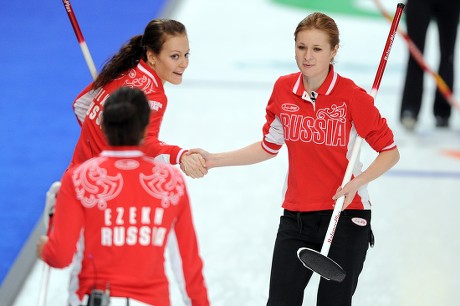 Swiss Curling Skip Mirjam Ott L Editorial Stock Photo - Stock Image ...