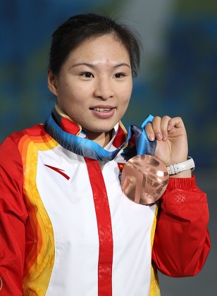 Bronze Medalist Xinxin Guo China Celebrates Editorial Stock Photo ...
