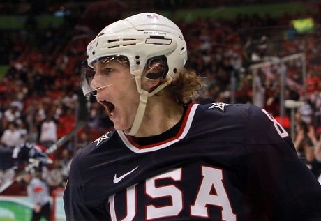 Usas Patrick Kane Celebrates After He Editorial Stock Photo - Stock ...