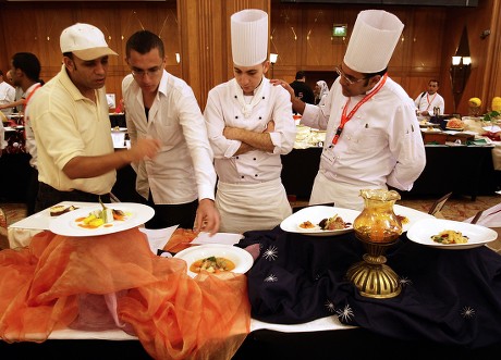 Young Egyptian Chefs Look Their Respetive Editorial Stock Photo - Stock ...