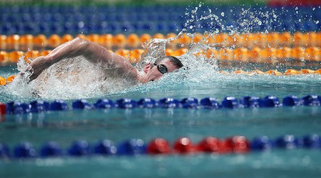 Englands Swimmer Stephen Willis Competes Mens Editorial Stock Photo ...