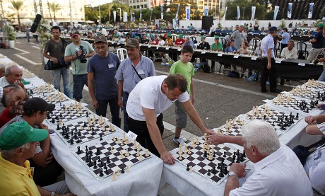 Grandmaster Alik Gershon C Israel Makes Editorial Stock Photo - Stock ...