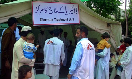 Flood Victims Suffering Different Waterborne Diseases Editorial Stock ...