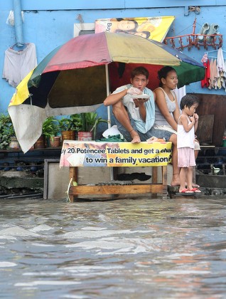 Filipino Eats Under Makeshift Shed On Editorial Stock Photo - Stock ...