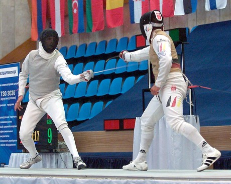 Moscow Russian Federation German Fencer Simon Editorial Stock Photo ...