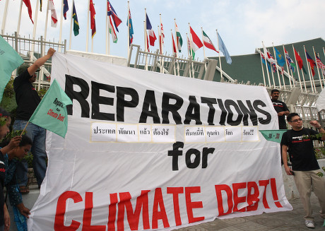 Climate Activists Developing Countries Shout Slogans Editorial Stock ...