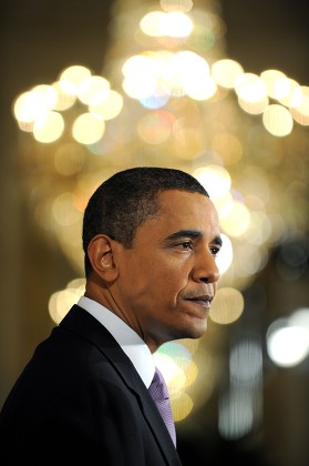 Us President Barack Obama Healthcare Professionals Editorial Stock ...