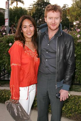 Tony Curran R Girlfriend Mai Nguyen Editorial Stock Photo - Stock Image ...