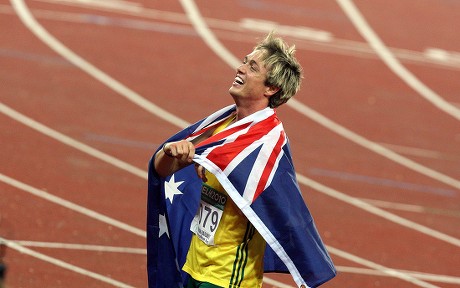 Simon Patmore Australia Poses Photograph His Editorial Stock Photo ...