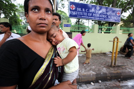 Mother Carries Her Young Child They Editorial Stock Photo - Stock Image ...