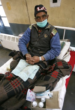 Man Suffering Tuberculosis Tb Sitting On Editorial Stock Photo - Stock ...