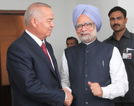 Indian Prime Minister Manmohan Singh R Editorial Stock Photo - Stock ...