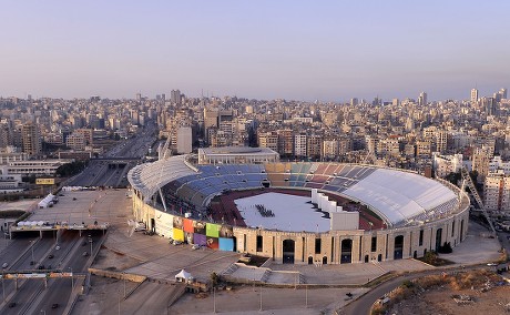 Aerial Photograph Camille Chamoun Sports City Editorial Stock Photo ...