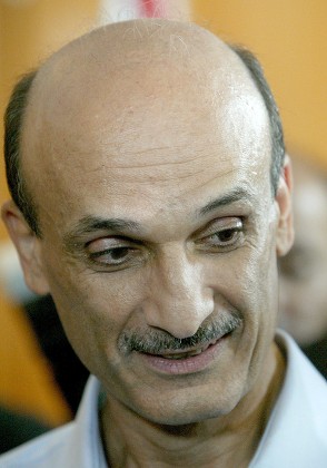 Former Lebanese Christian Warlord Samir Geagea Editorial Stock Photo ...