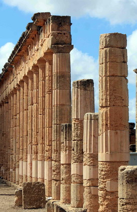 General View Ancient City Cyrene Northeastern Editorial Stock Photo ...