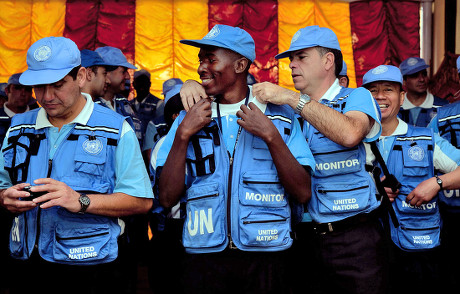 Awarded Arms Monitors United Nations Who Editorial Stock Photo - Stock ...
