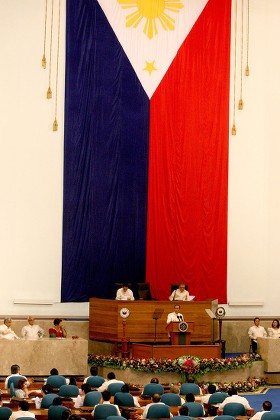 President Benigno S Aquino Iii Delivers Editorial Stock Photo - Stock ...